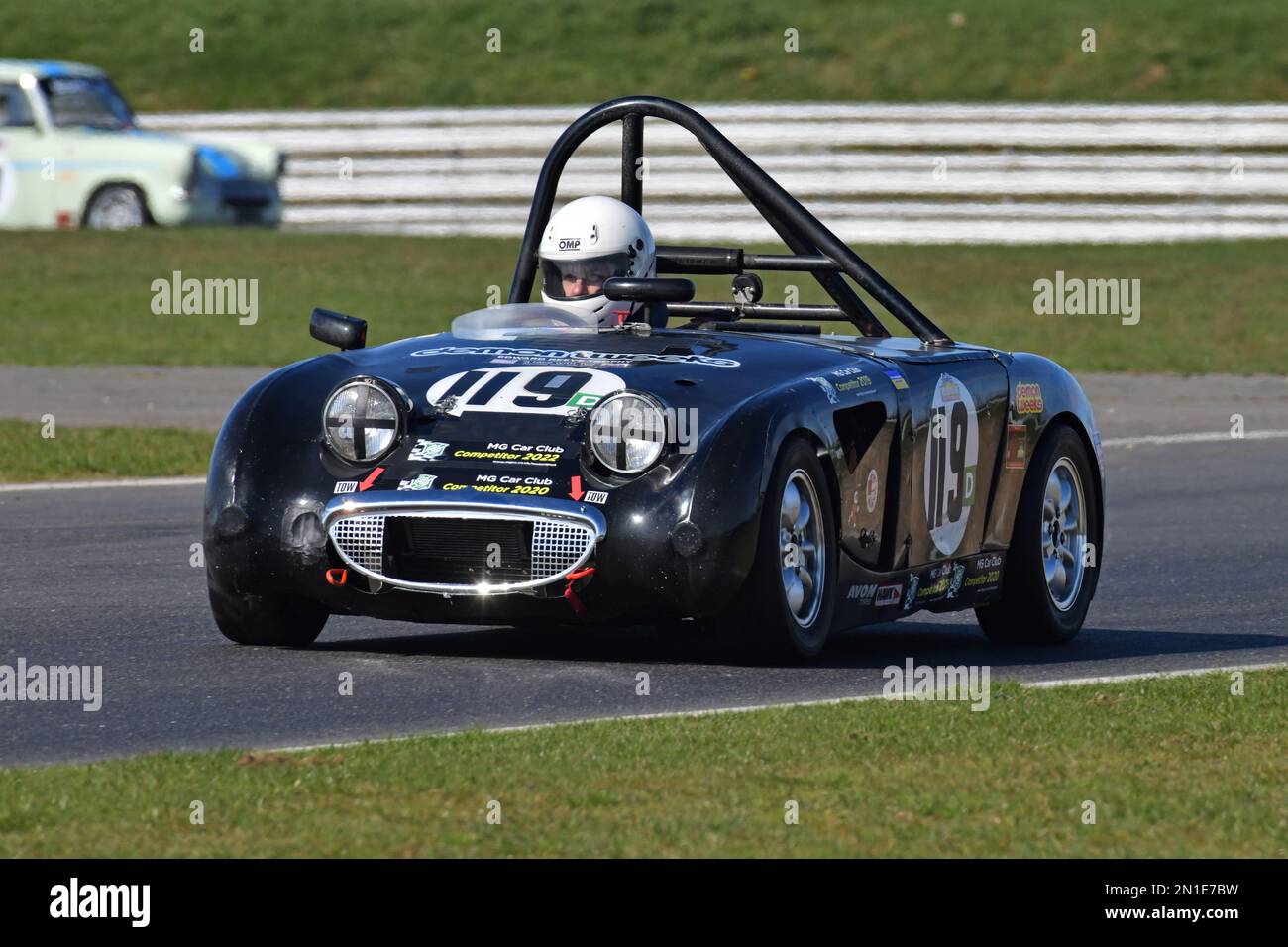 Ian Burgin, Austin Healey Sprite Mk1, Adams and Page Swinging Sixties ...