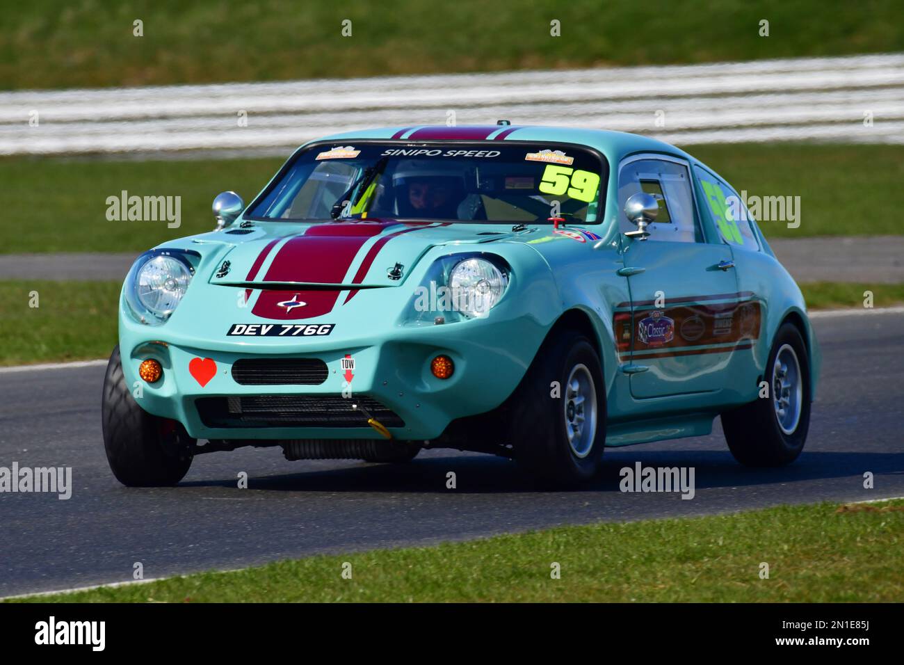 Sam Polley, Mini Marcos, Adams and Page Swinging Sixties, Group 1, a ...