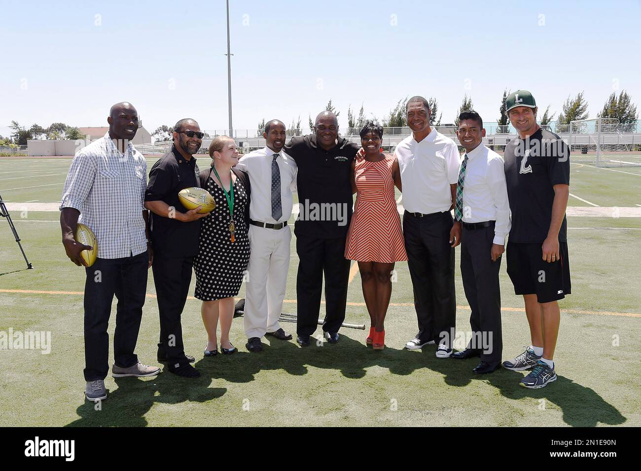 IMAGE DISTRIBUTED FOR NATIONAL FOOTBALL LEAGUE - In this photo released ...