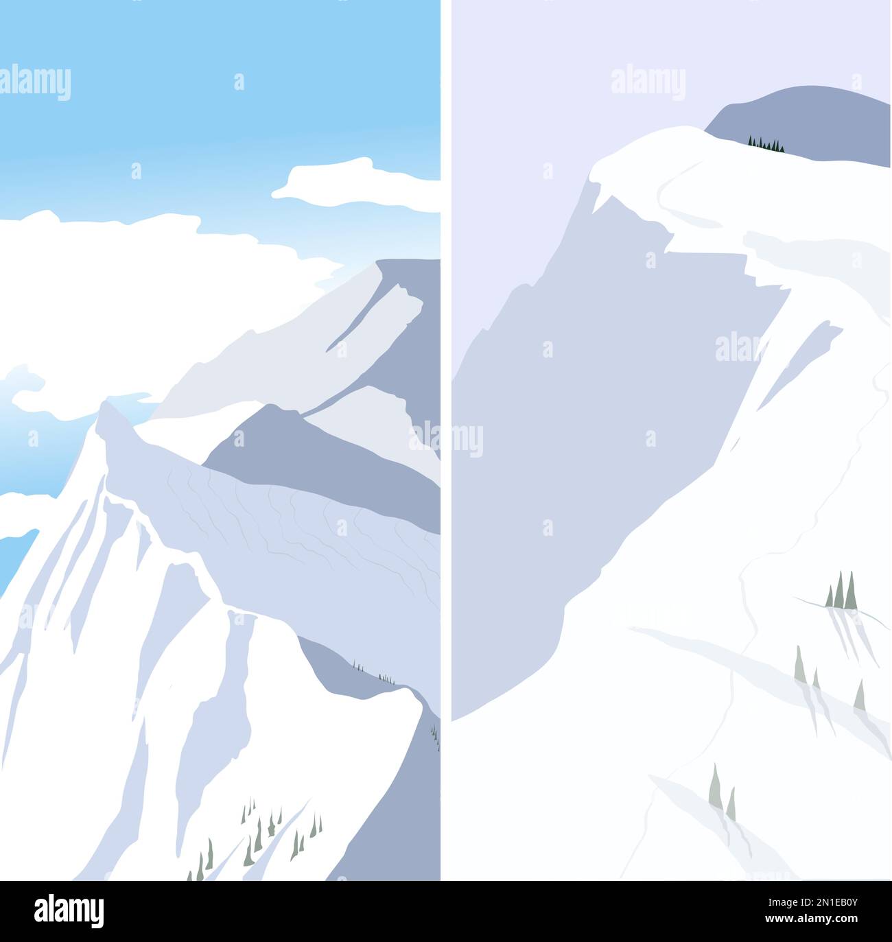 Sunny vertical daytime Stock Vector Images - Alamy