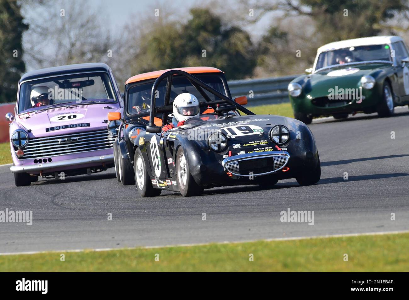 Ian Burgin, Austin Healey Sprite Mk1, Adams and Page Swinging Sixties ...