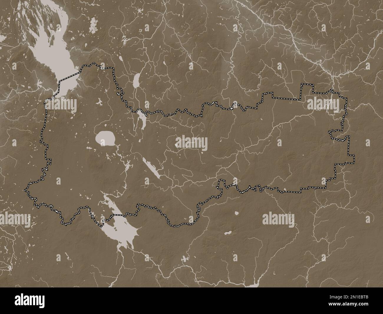 Map of lakes in russia hi-res stock photography and images - Alamy