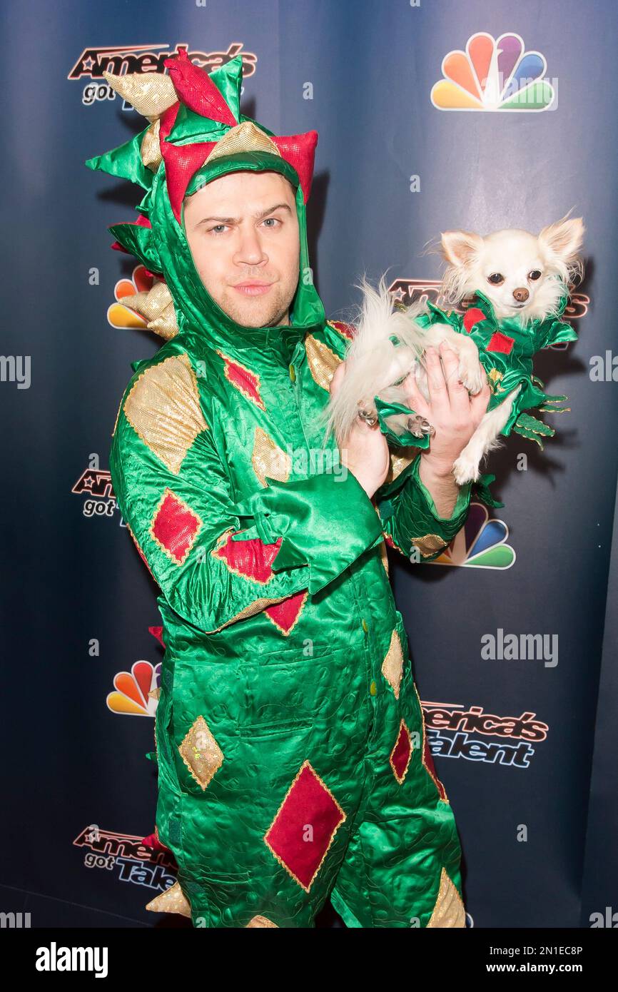 Piff the Magic Dragon attends the "America's Got Talent" finale post-show red carpet at Radio ...