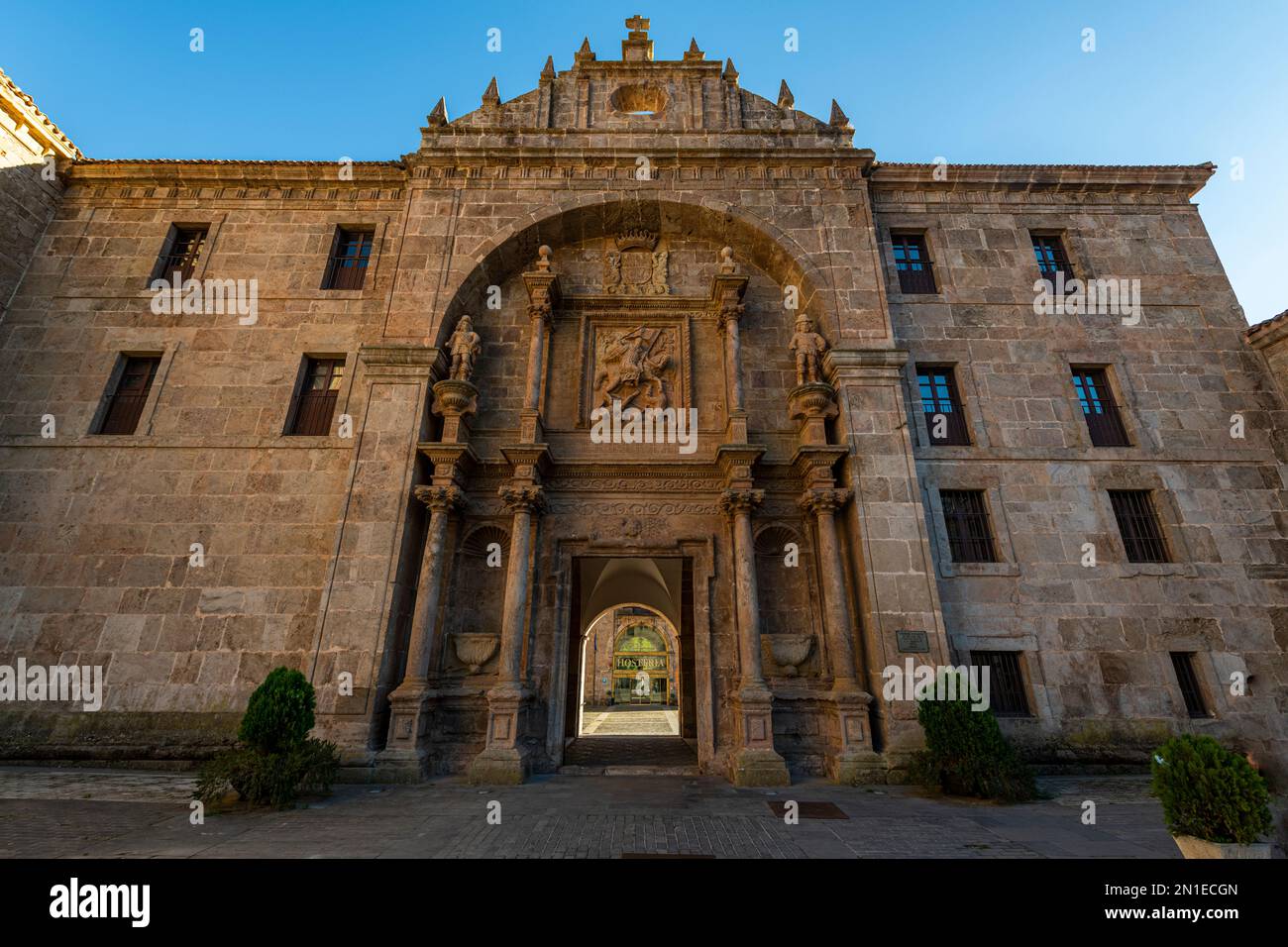 Entrance gate to Yuso Monastery, UNESCO World Heritage Site ...