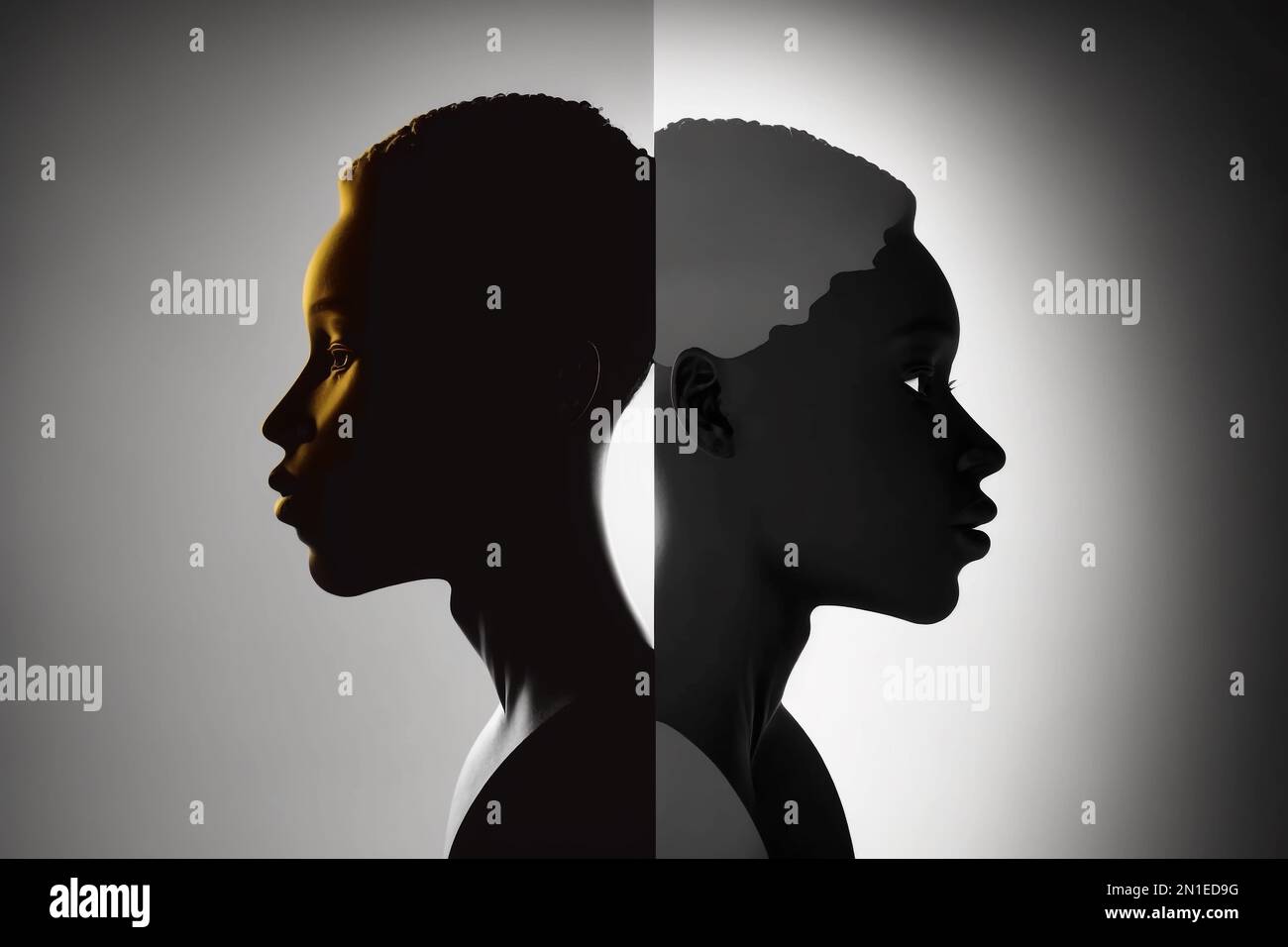 Discrimination. Fight Racism black lives matter for protest, rally, or ...