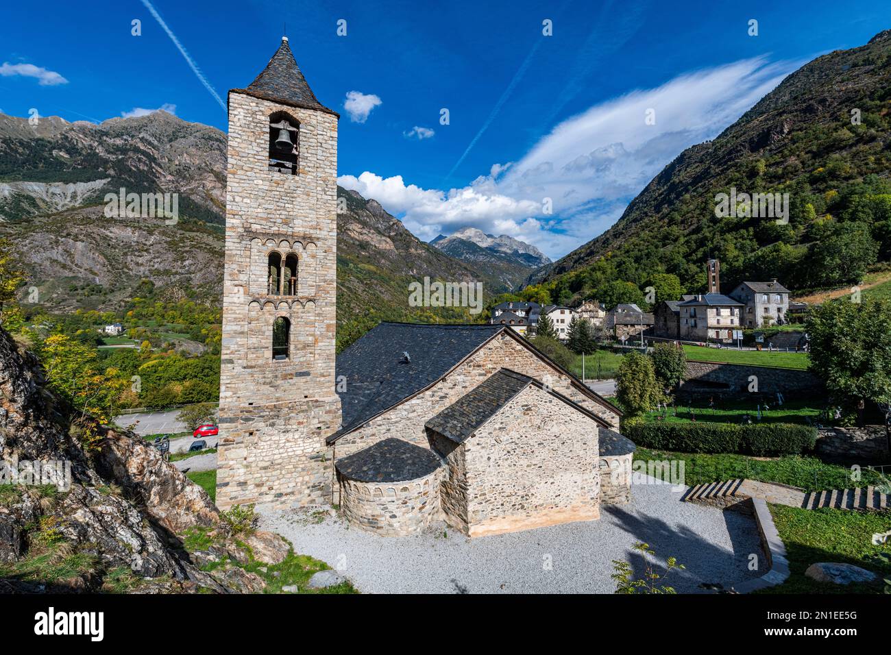 Romanesque church of San Joan de Boi, UNESCO World Heritage Site, Vall ...