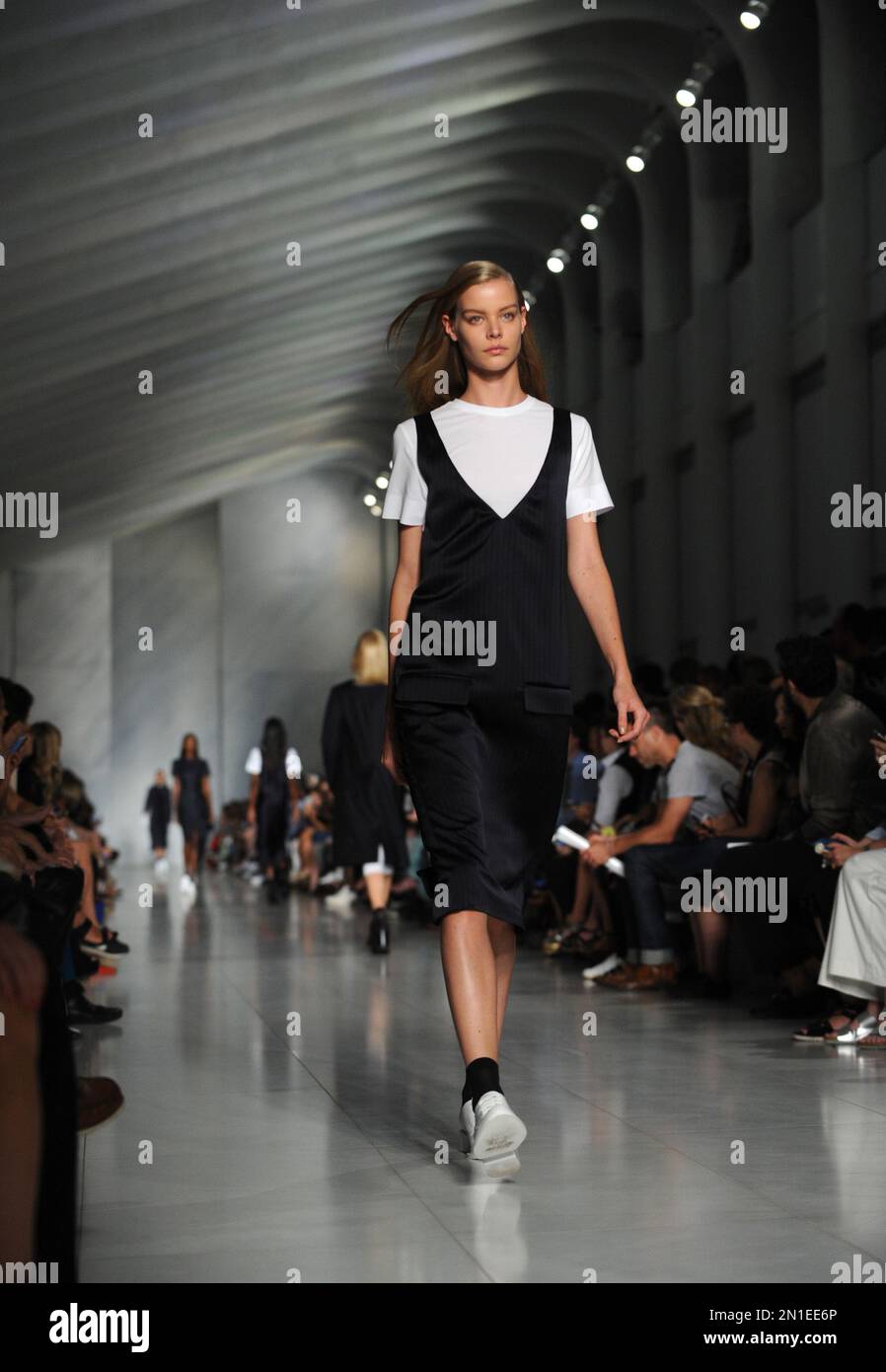 The DKNY collection is modeled during Fashion Week, Wednesday, Sept. 16 ...