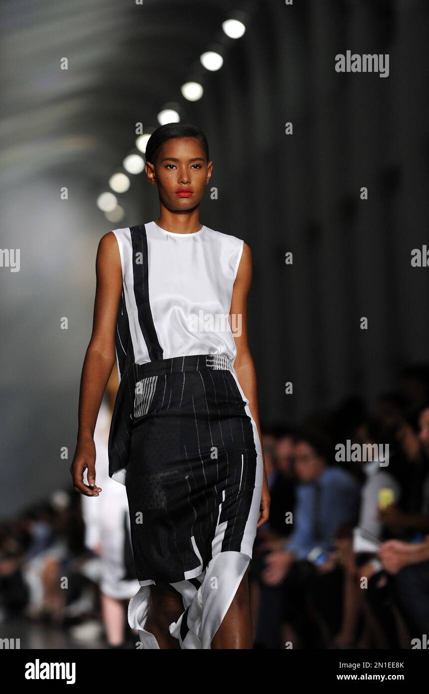 The DKNY collection is modeled during Fashion Week, Wednesday, Sept. 16 ...