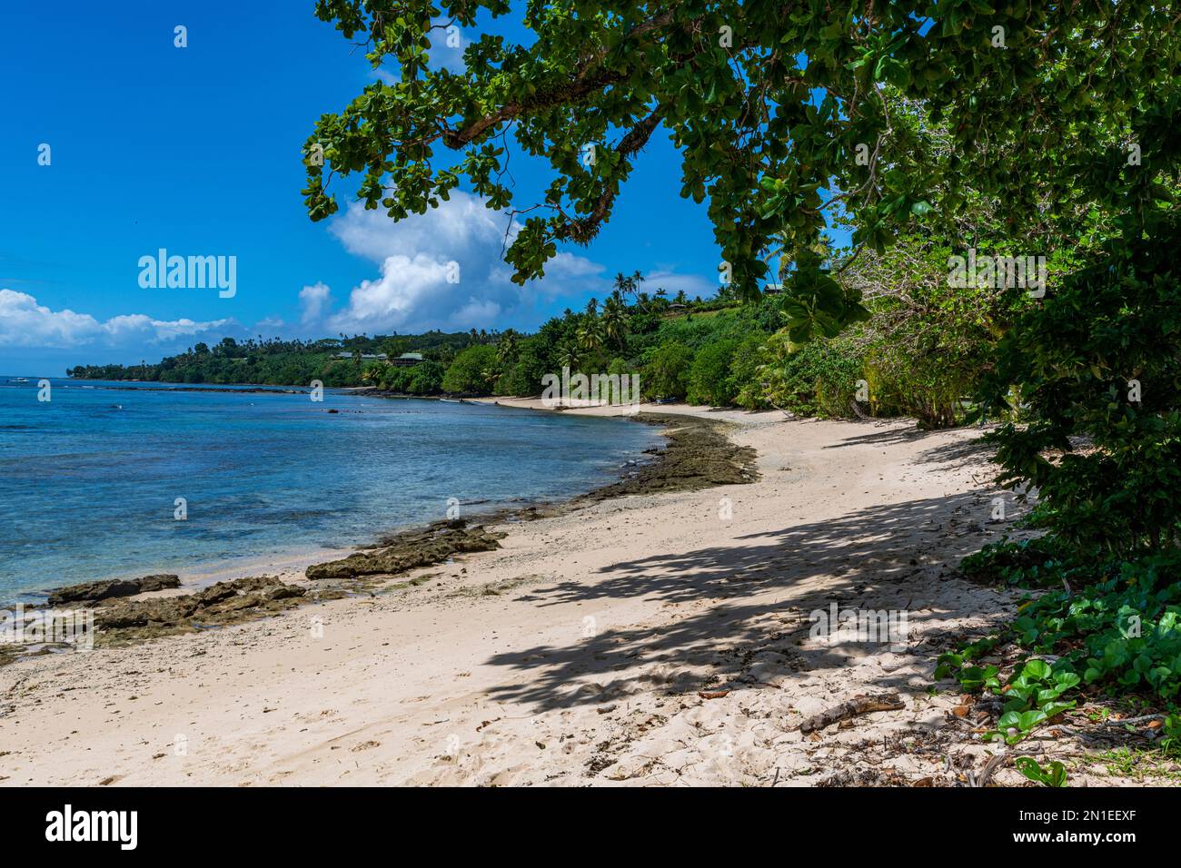 White sand beach, Taveuni, Fiji, South Pacific, Pacific Stock Photo - Alamy
