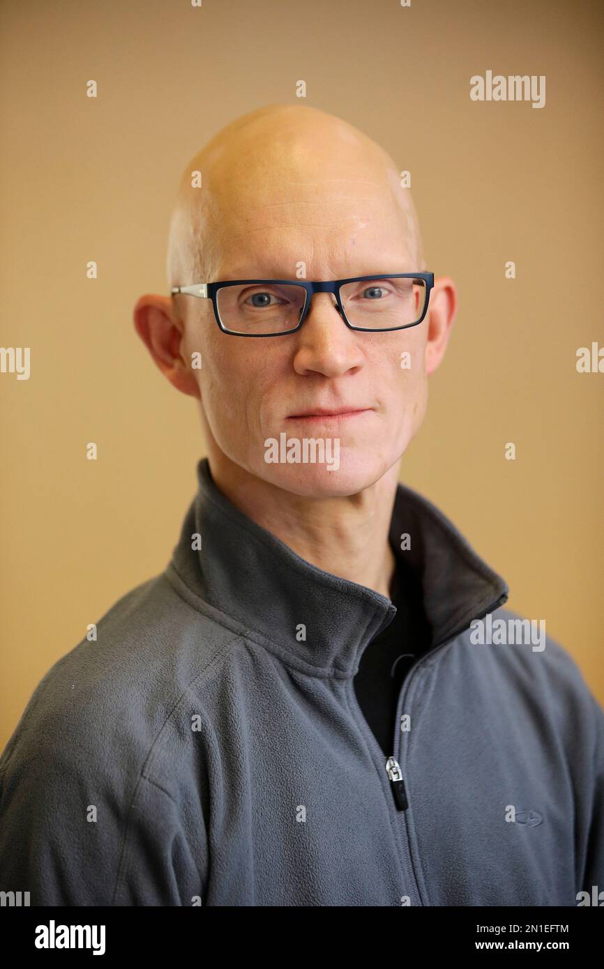 Newly named Associated Press technology editor David Hamilton poses for ...