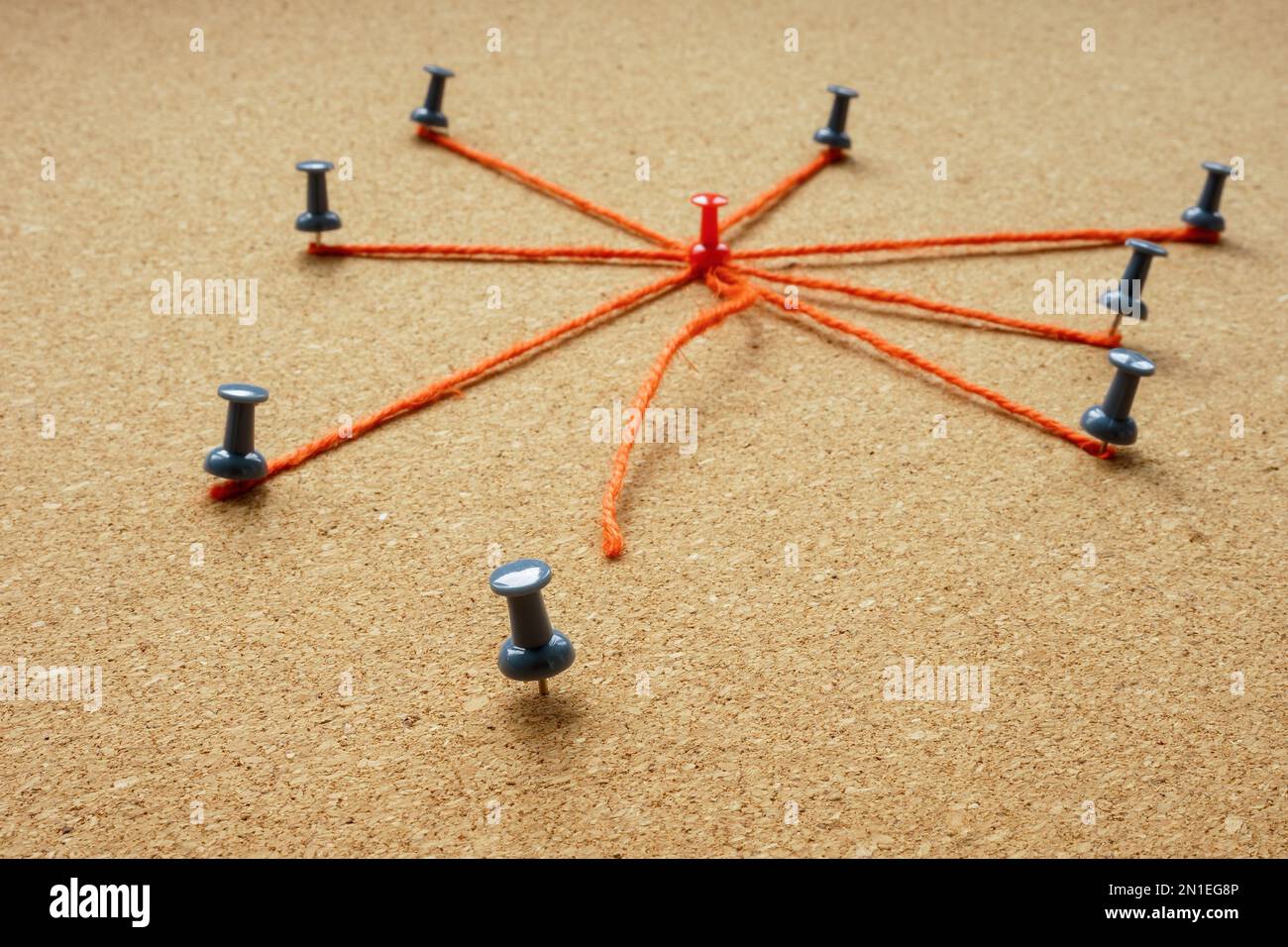 Pins connected by a rope and one separately. Dismissal of an employee ...