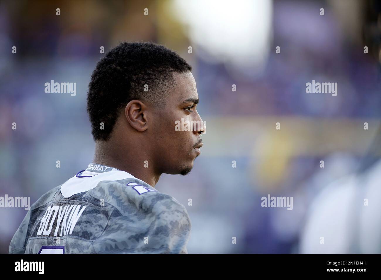TCU quarterback Trevone Boykin watches play against Stephen F. Austin ...