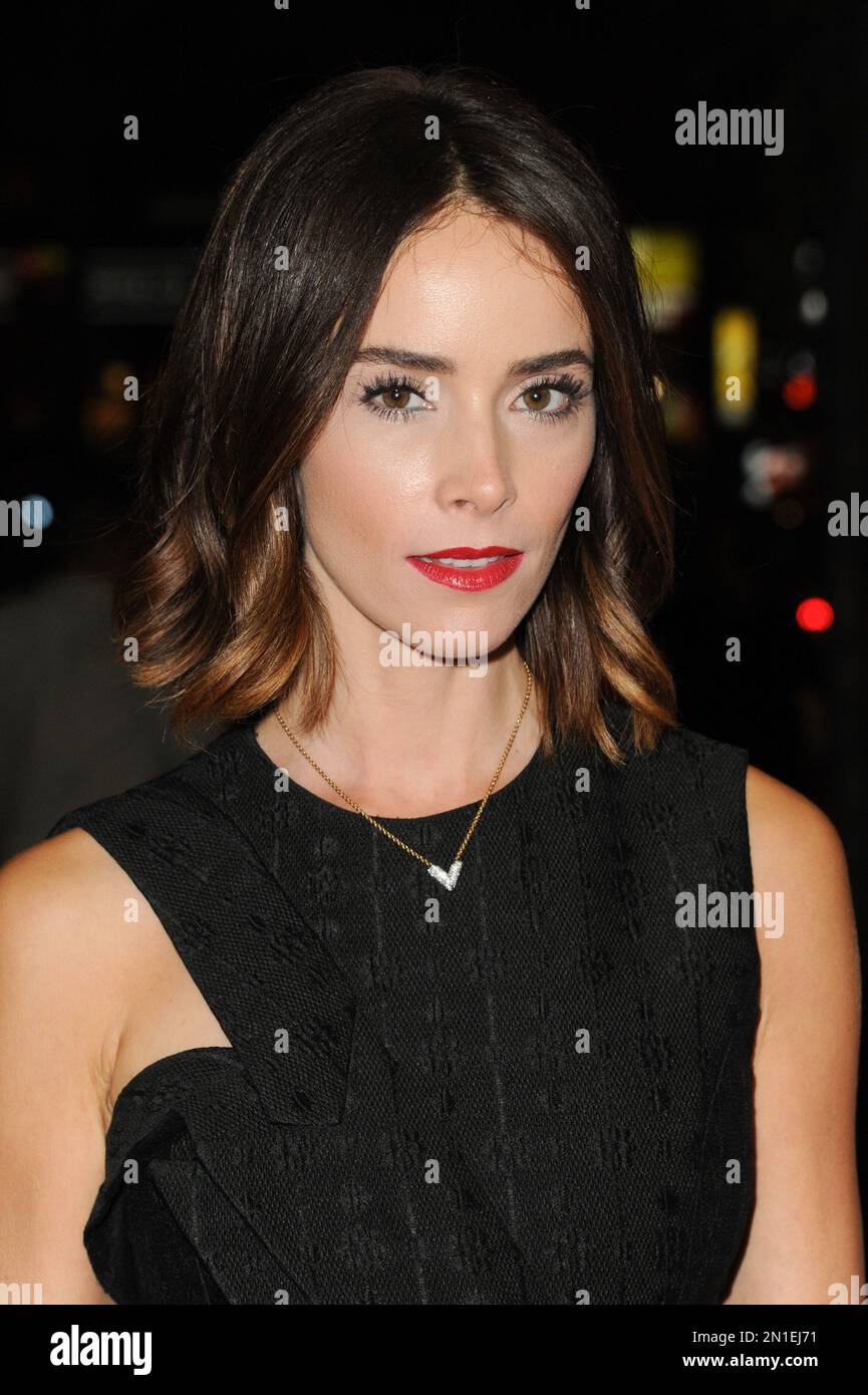 Actress Abigail Spencer attends a premiere for "Anomalisa" on day 6 of ...