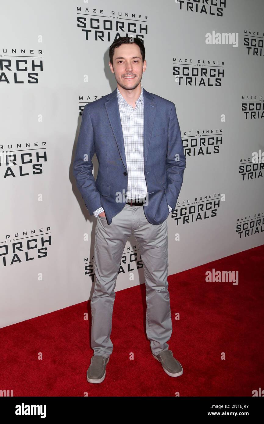 Director Wes Ball attends the premiere of "Maze Runner: The Scorch ...