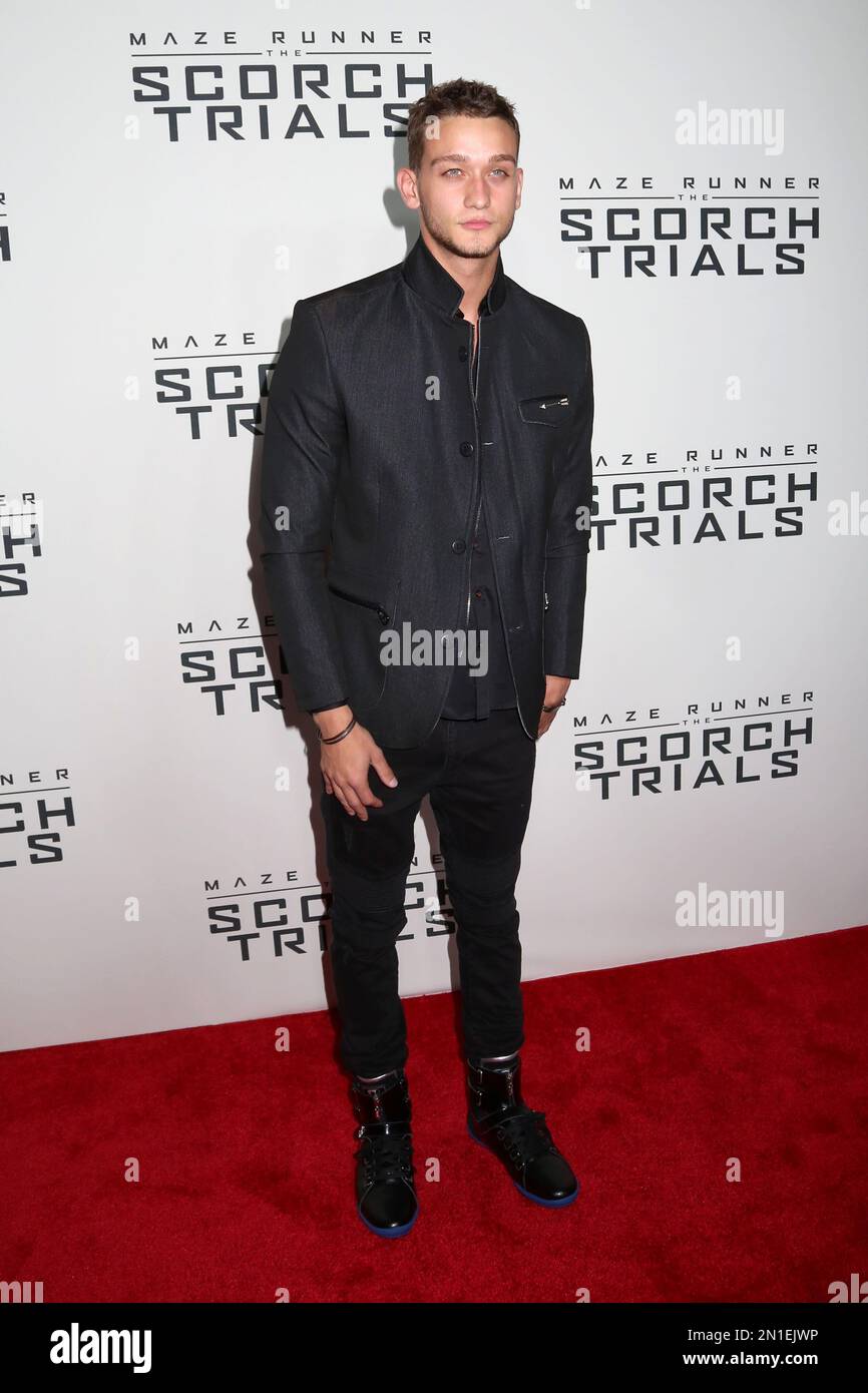 Cody Saintgnue attends the premiere of "Maze Runner: The Scorch Trials ...