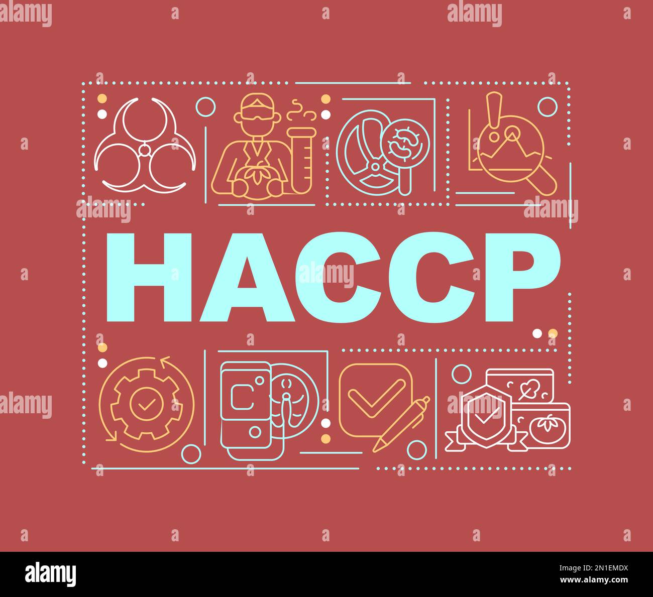 Food safety concepts Stock Vector Images - Alamy