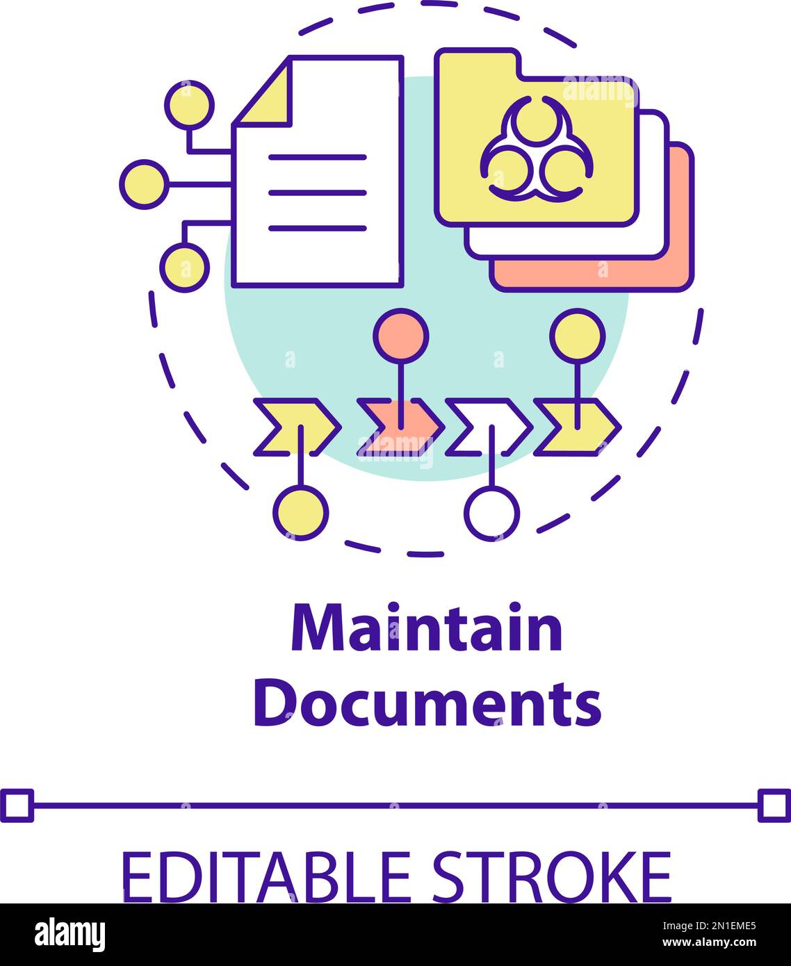 Documents logo Cut Out Stock Images & Pictures - Alamy