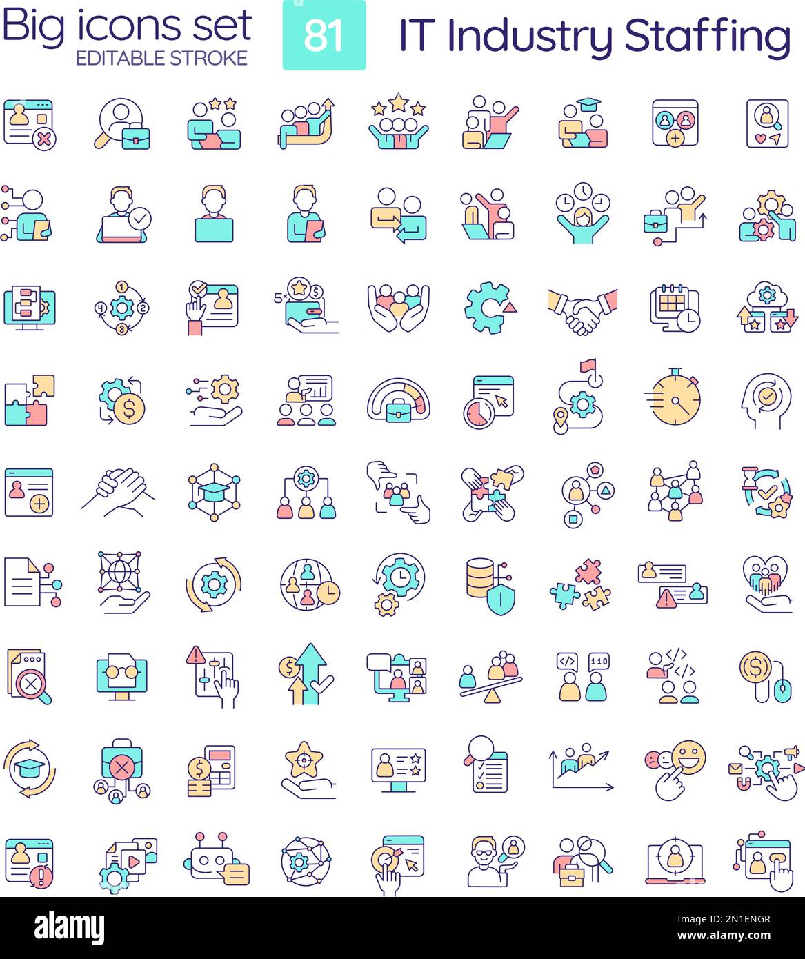 Staffing image Stock Vector Images - Alamy