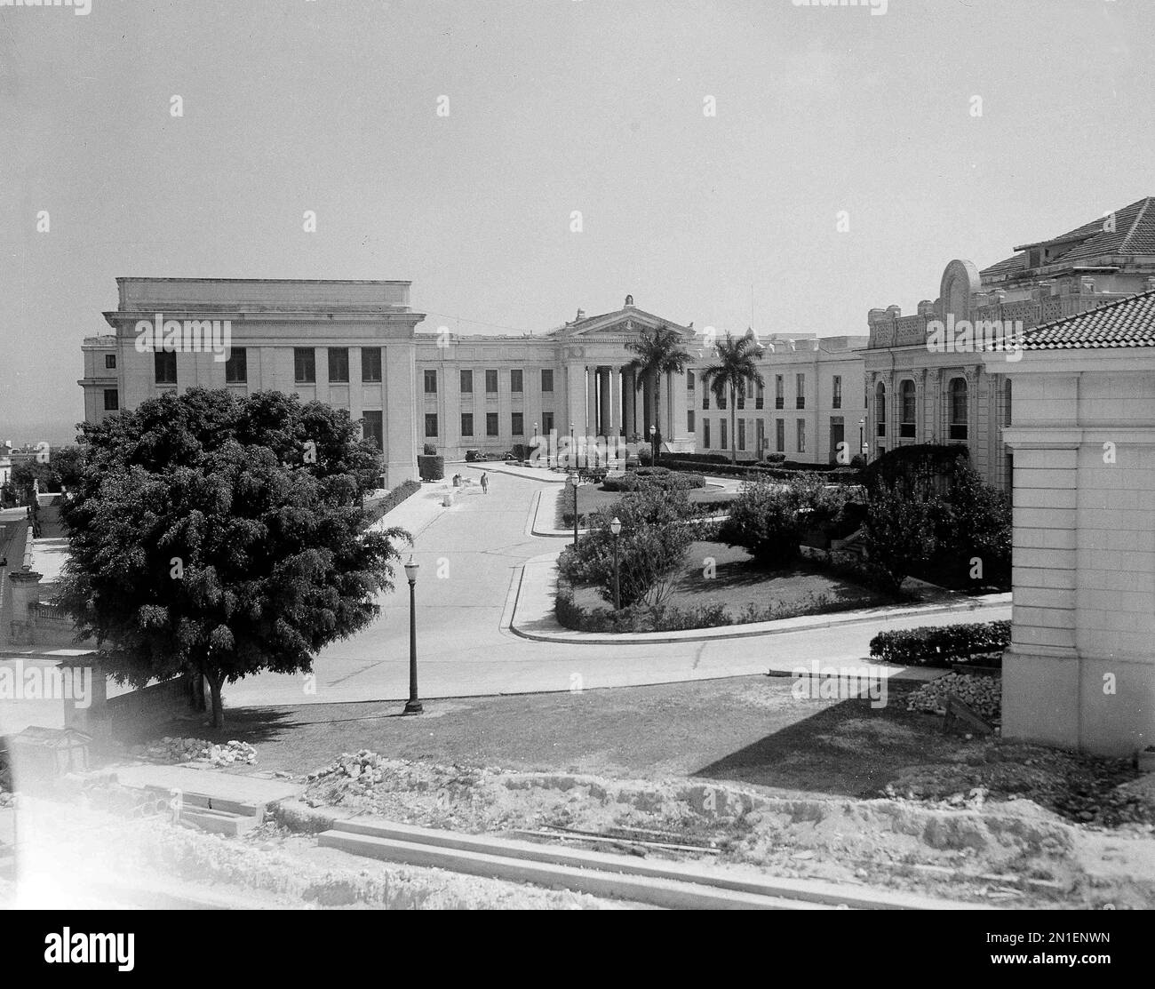 Buildings on the campus of the University of Havana, Cuba, are shown ...