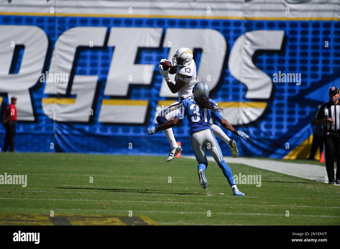 San Diego Chargers wide receiver Keenan Allen (13) hauls in a pass as ...