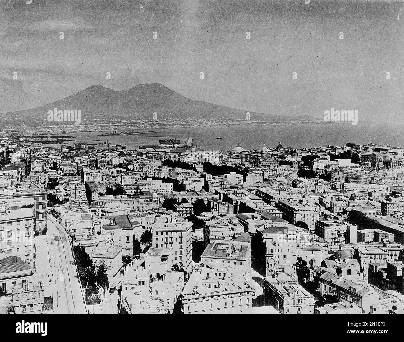 The city of Naples, Italy is shown in this aerial photo on Sept. 20 ...