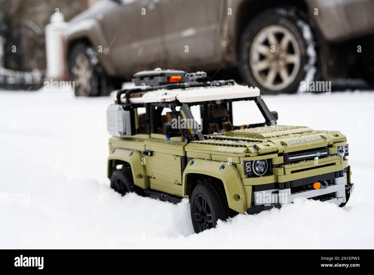 Lego land rover hi-res stock photography and images - Alamy