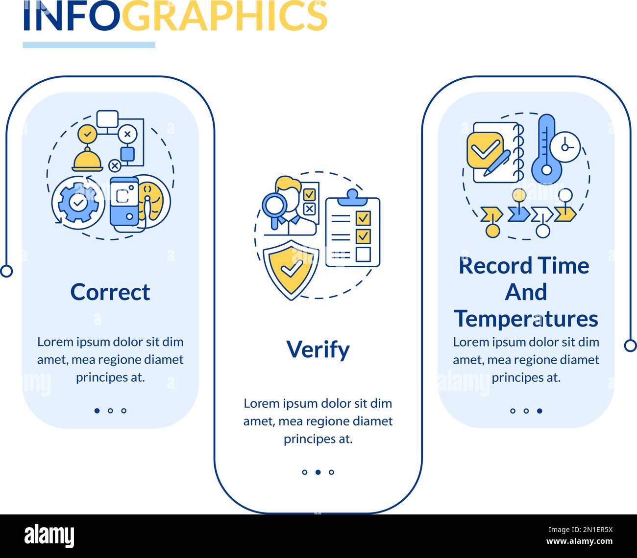 HACCP in work rectangle infographic template Stock Vector Image & Art - Alamy