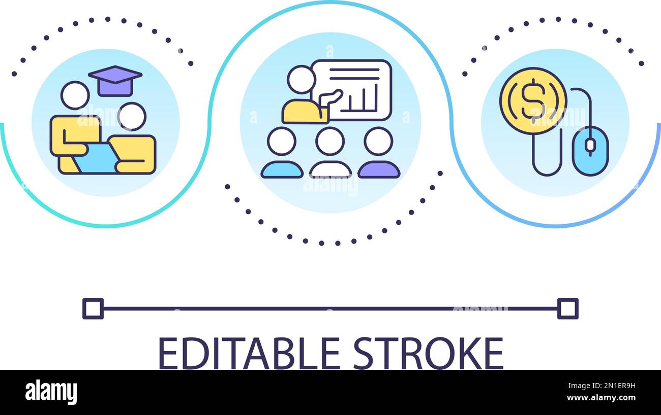 Horizontal courses Stock Vector Images - Alamy
