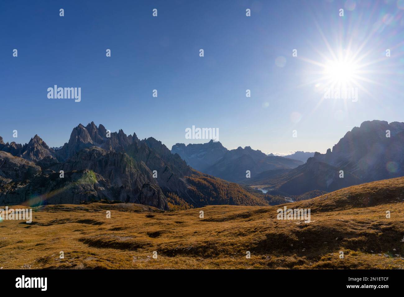 Drei Zinnen, Lake Misurina, Cadini di Misurina, Sorapiss and Cristallo ...
