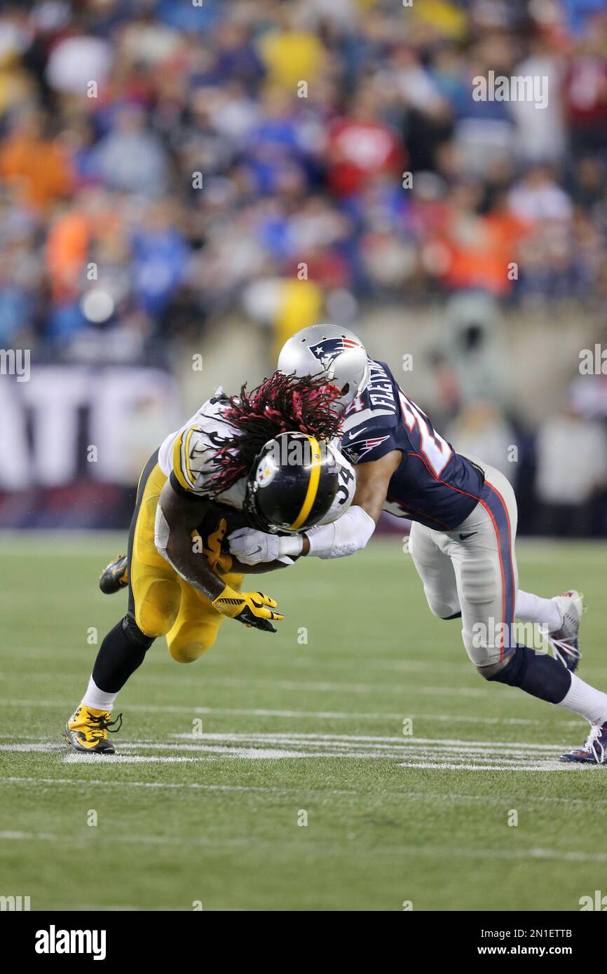 Pittsburgh Steelers DeAngelo Williams #34 in action against the New ...