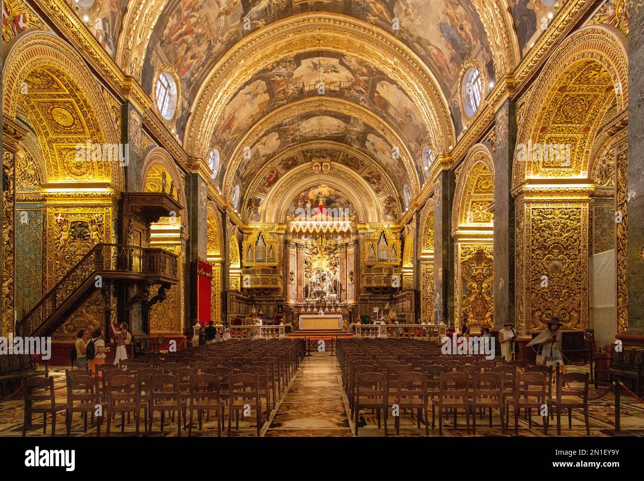 St. John's Co-Cathedral, UNESCO World Heritage Site, Valletta, Malta ...