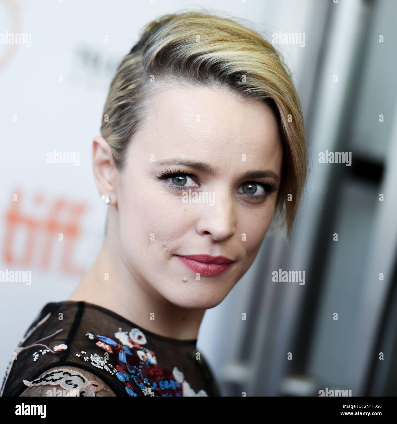 Actress Rachel McAdams attends a premiere for "Spotlight" on day 5 of ...