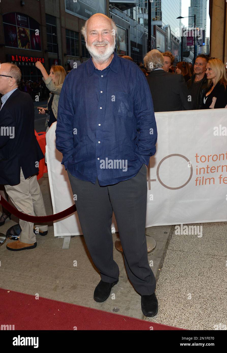 Director Rob Reiner attends a photo call for "Being Charlie" on day 5 ...