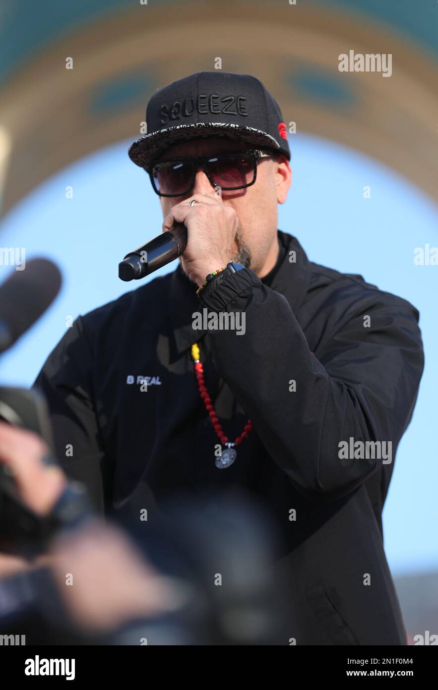 Los Angeles, Ca. 05th Feb, 2023. B Real of Cypress Hill at NASCAR Cup ...