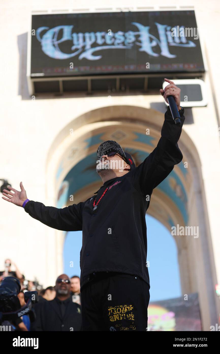 Los Angeles, Ca. 05th Feb, 2023. B Real of Cypress Hill at NASCAR Cup ...