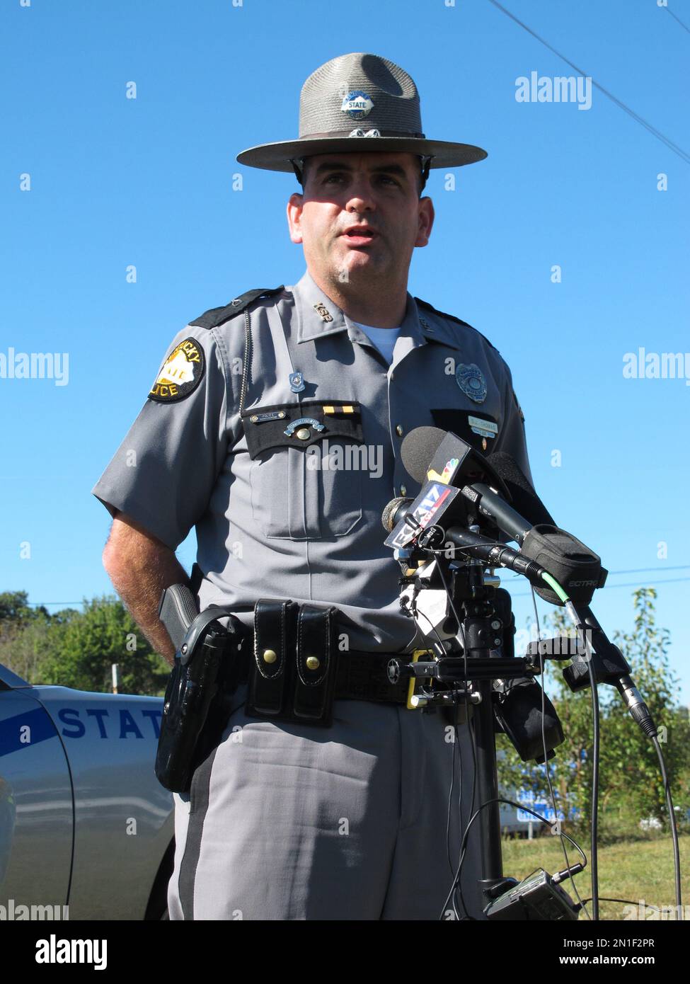 Kentucky State Police Trooper Jay Thomas discusses the death of fellow ...