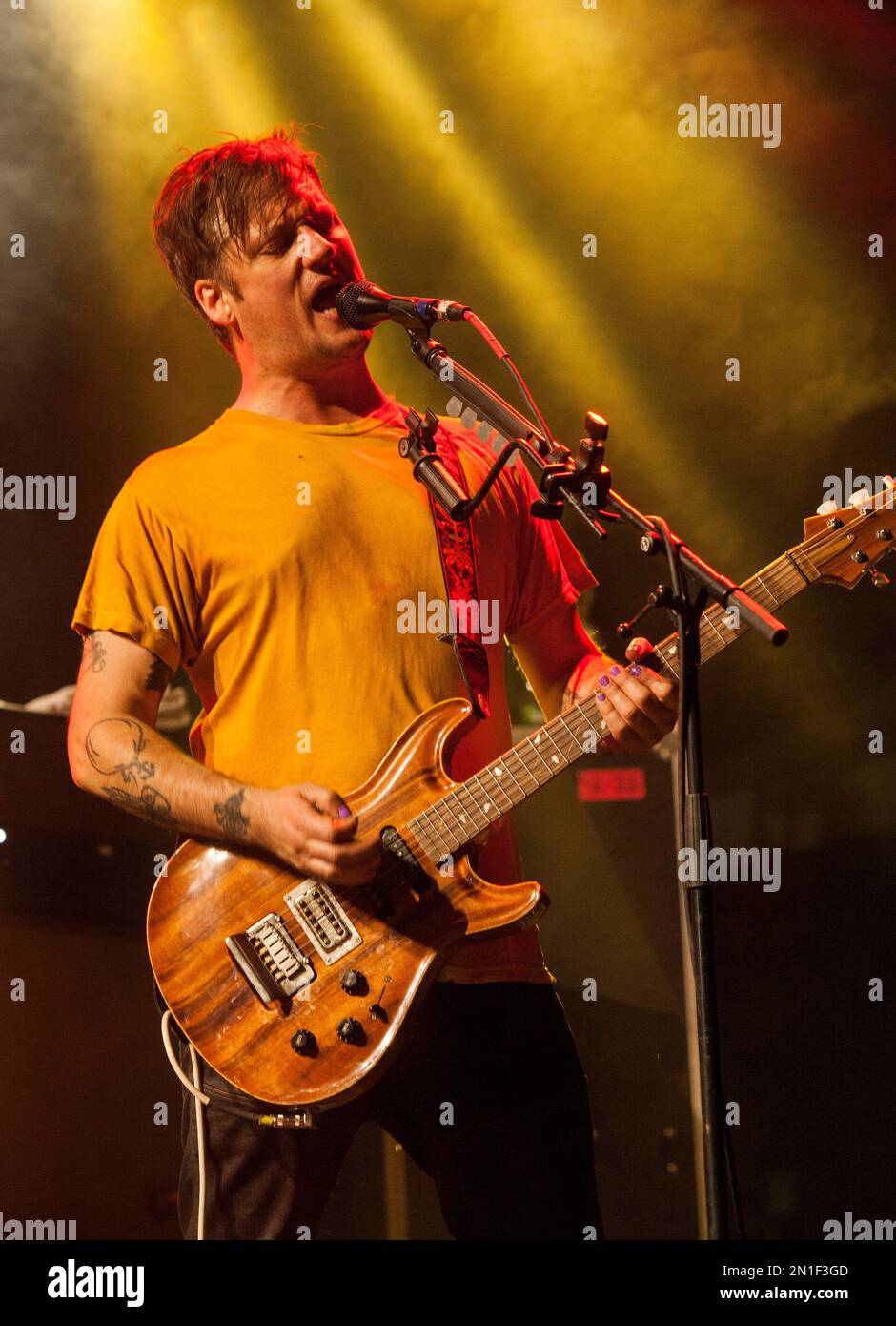 Isaac Brock of Modest Mouse seen at Riot Fest & Carnival in Douglas ...