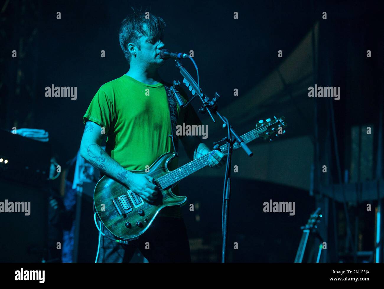 Isaac Brock of Modest Mouse seen at Riot Fest & Carnival in Douglas ...