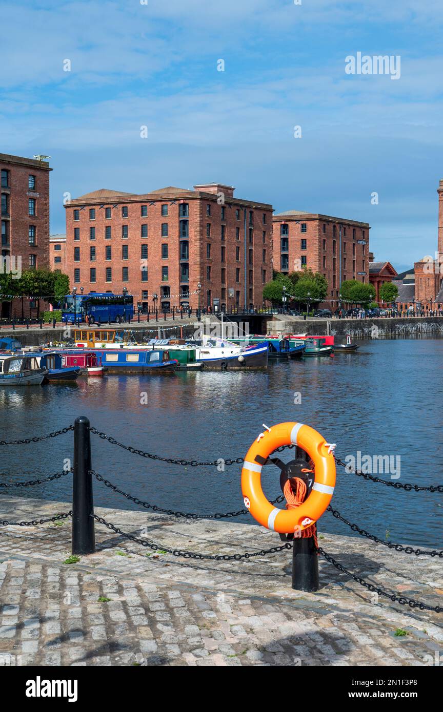 The Royal Albert Dock, Liverpool, Merseyside, England, United Kingdom ...