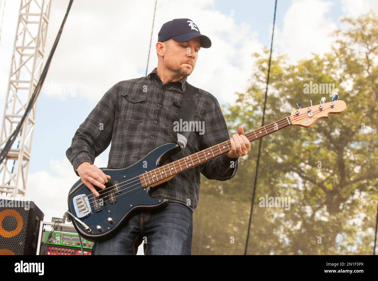 Jeff Dimpsey of Hum seen at Riot Fest & Carnival in Douglas Park on ...