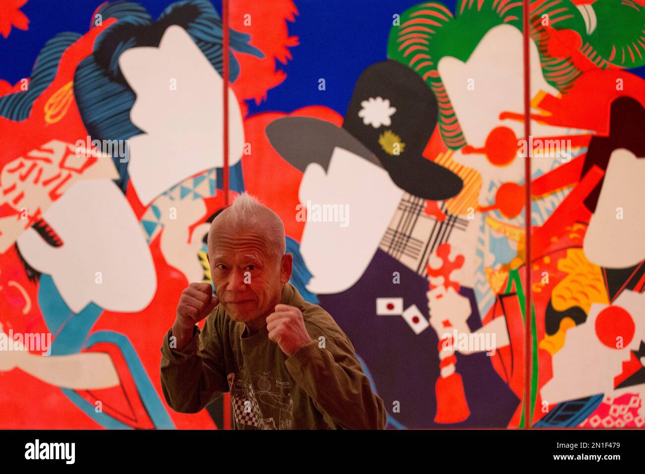 New York-based Japanese artist Ushio Shinohara, who is known for his ...