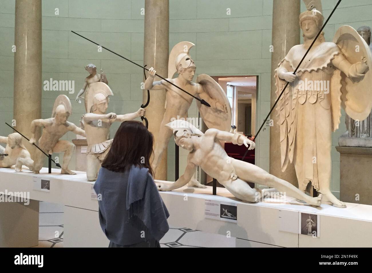 Roman art warrior berlin hi-res stock photography and images - Alamy