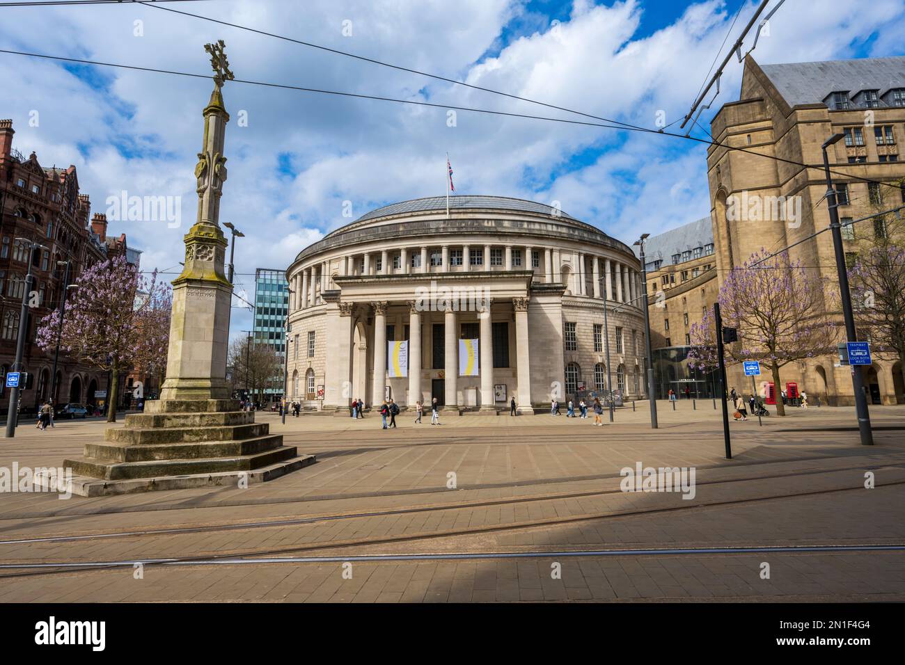 Manchester Central Library, St. Peter's Square, Manchester, England ...