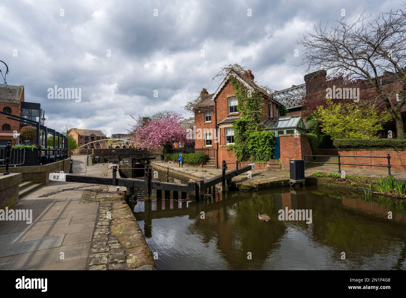 Lock Keepers Cottage, Castlefield, Manchester, England, United Kingdom ...