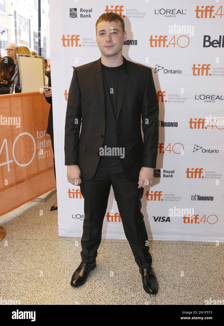 Emory Cohen attends the premiere for "Brooklyn" on day 4 of the Toronto ...