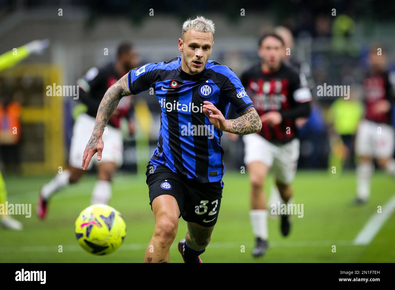 Federico dimarco inter hi-res stock photography and images - Alamy