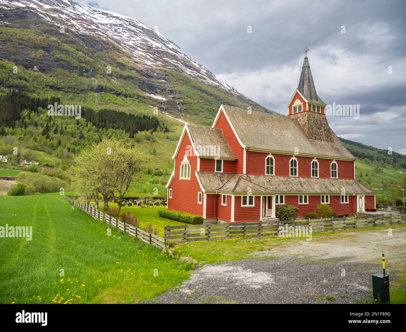 Olden kyrkje hi-res stock photography and images - Alamy