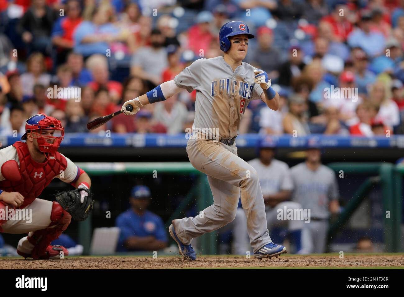 Chicago Cubs' Chris Coghlan in action during a baseball game against ...