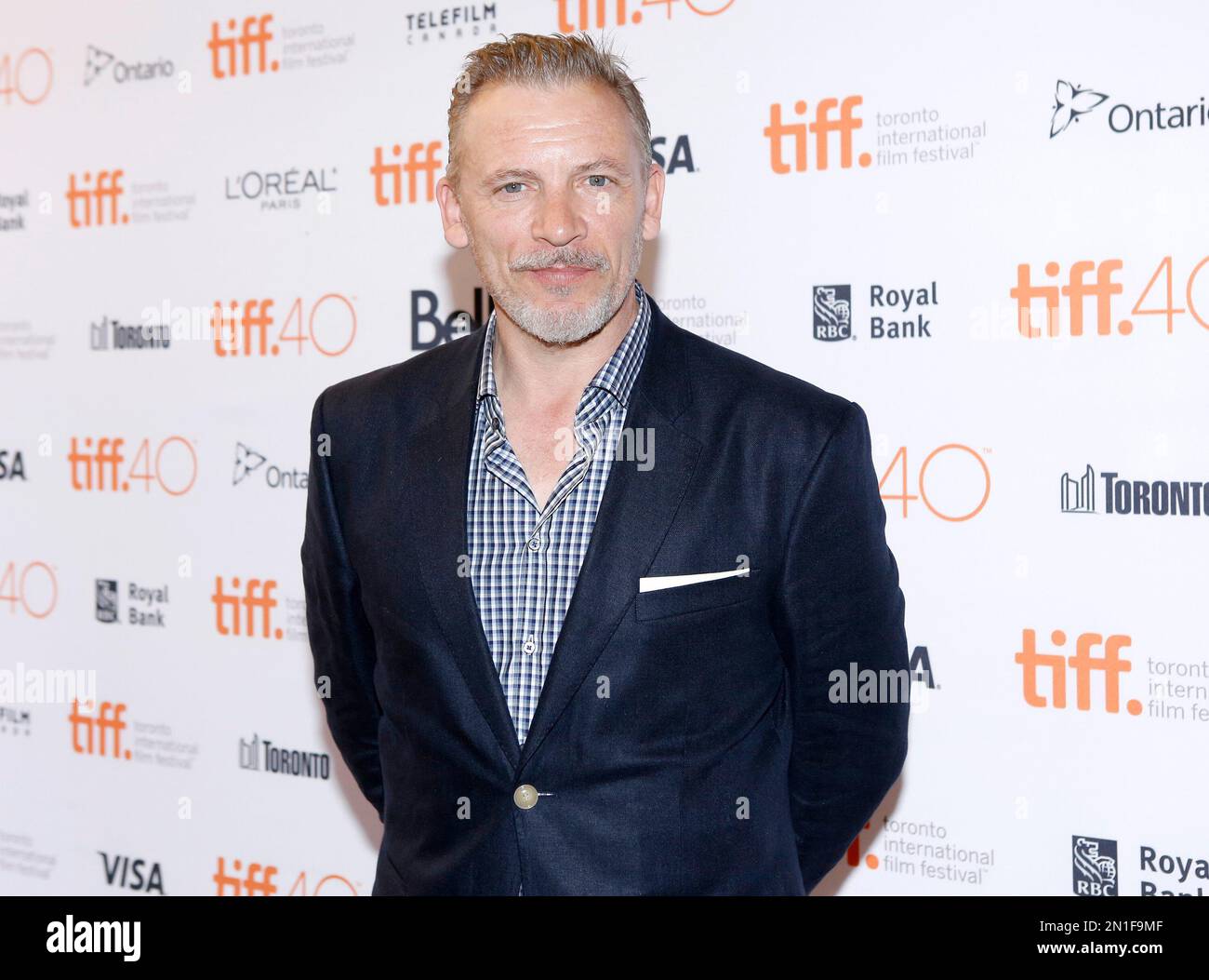 Callum Keith Rennie attends a premiere for "Born to be Blue" on day 4 ...