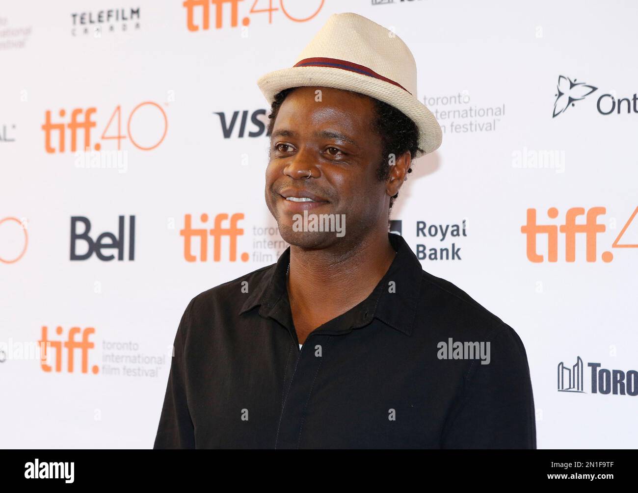 Charles Officer attends a premiere for "Born to be Blue" on day 4 of ...